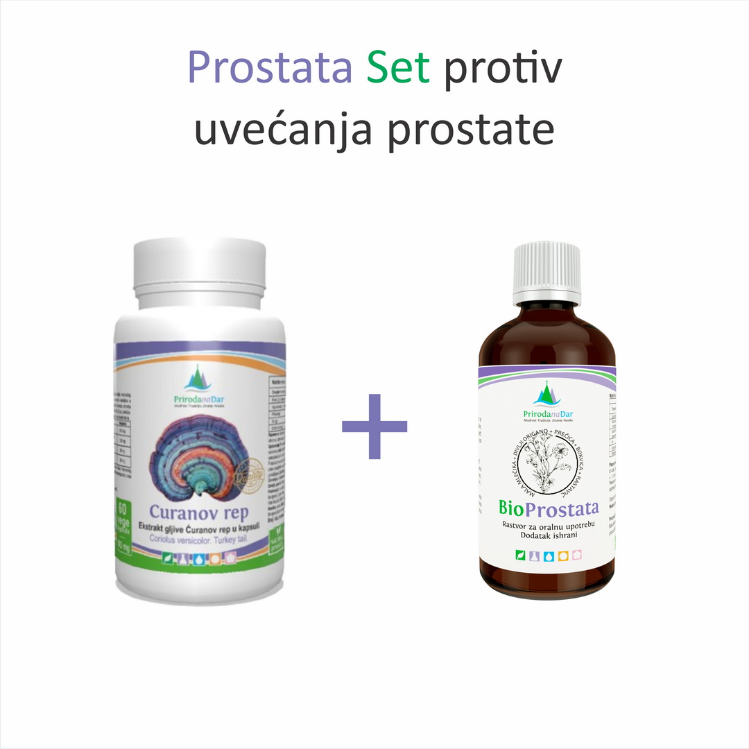 Prostata Set za uvećanu prostatu | Priroda na dar - Srbija